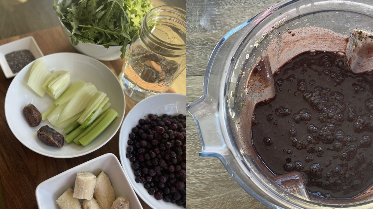 Wild Berry Green Smoothie Recipe – What Chelsea Eats